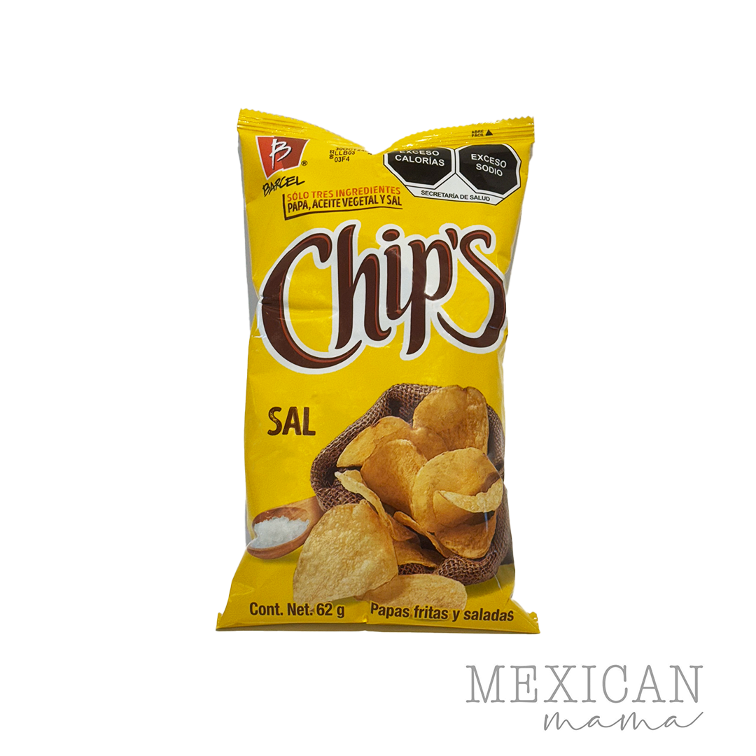 Barcel Chips Natural Salt Flavour 62g (Single Unit) – Mexican Mama
