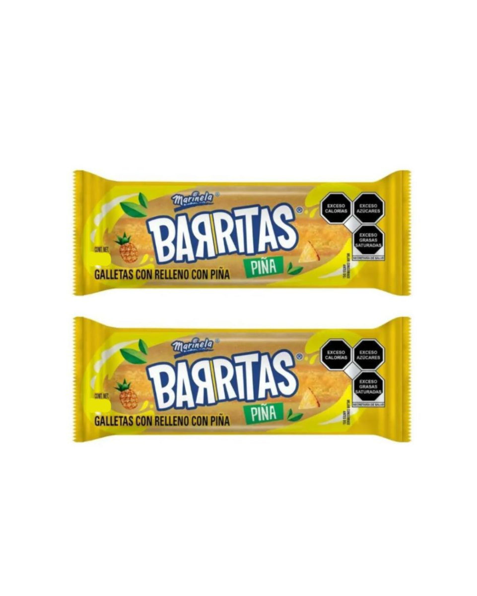 Marinela Barritas Pineapple 55g (Pack of 2) – Mexican Mama