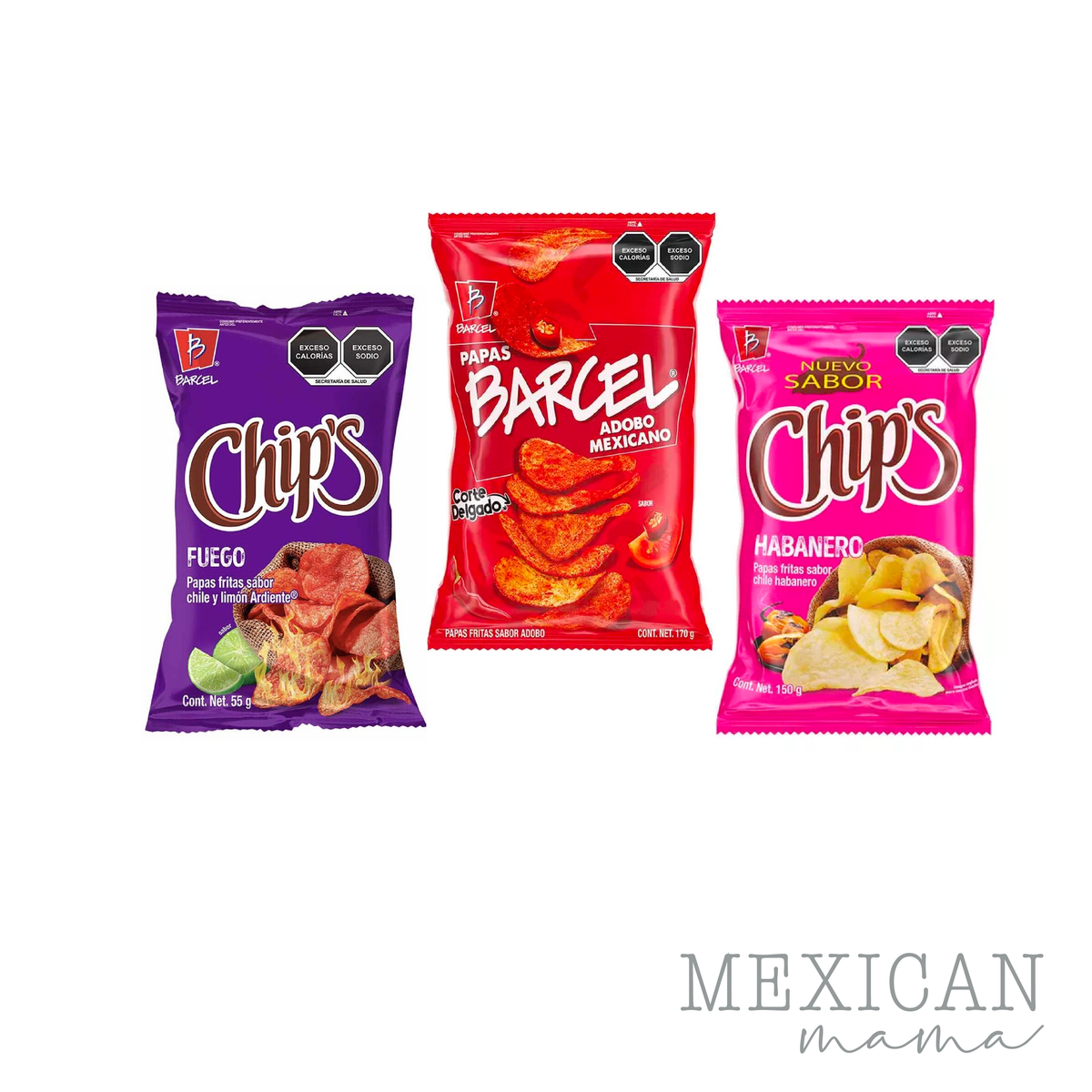 Barcel Chips Mix 46g (pack of 3) – Mexican Mama