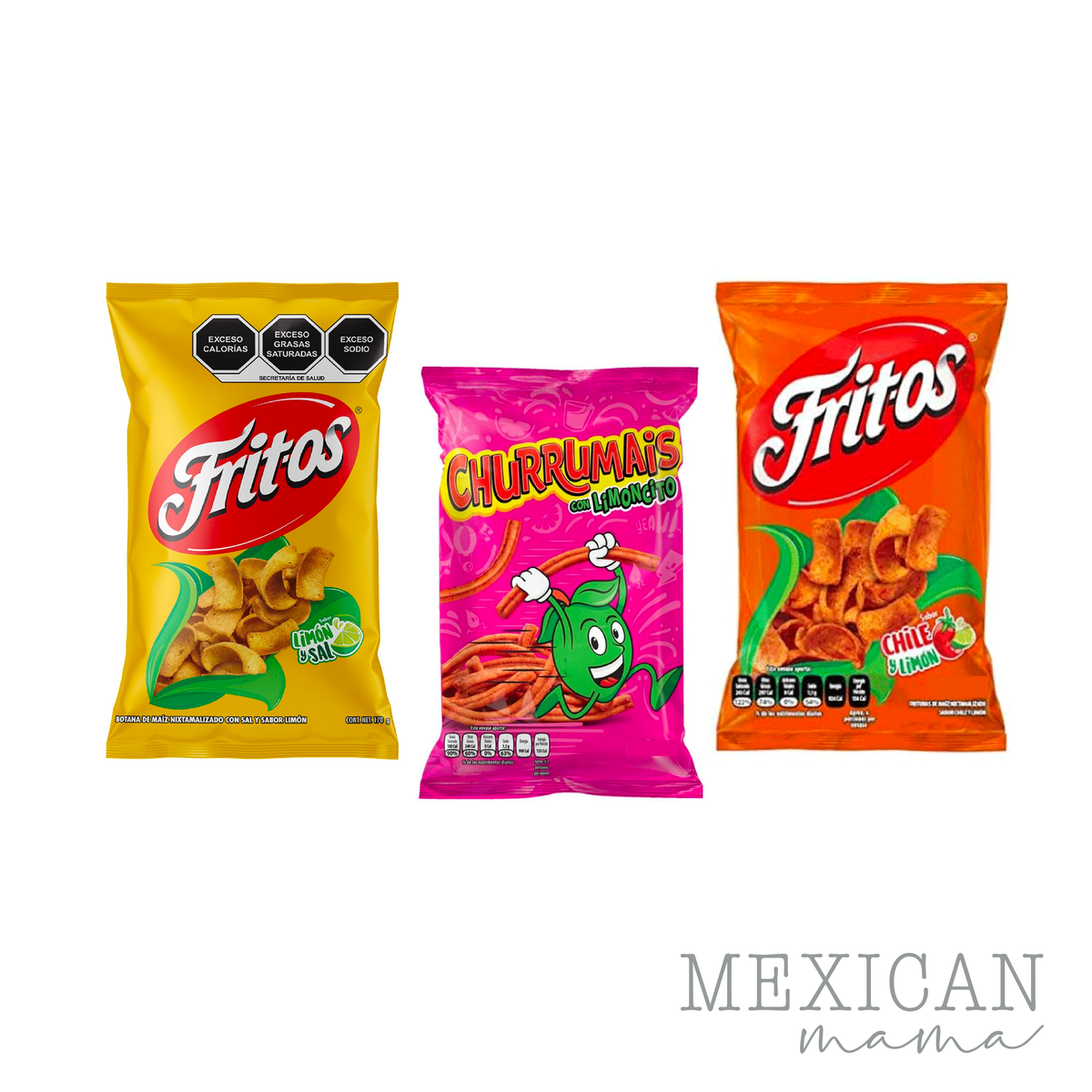 Sabritas Fritos and Churrumais Mix 60g (Pack of 3) – Mexican Mama