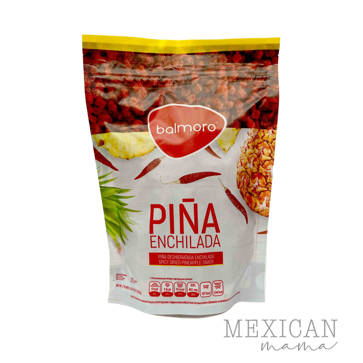 Balmoro Spicy Dehydrated Pineapple 350g – Mexican Mama