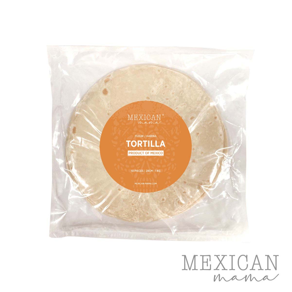 Mexican Mama Mexican Import Sonora Style Burrito Flour Tortillas 28cm