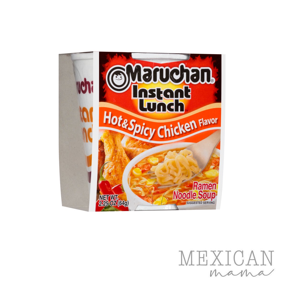 Maruchan Hot & Spicy Chicken Ramen Noodle Soup 64g – Mexican Mama