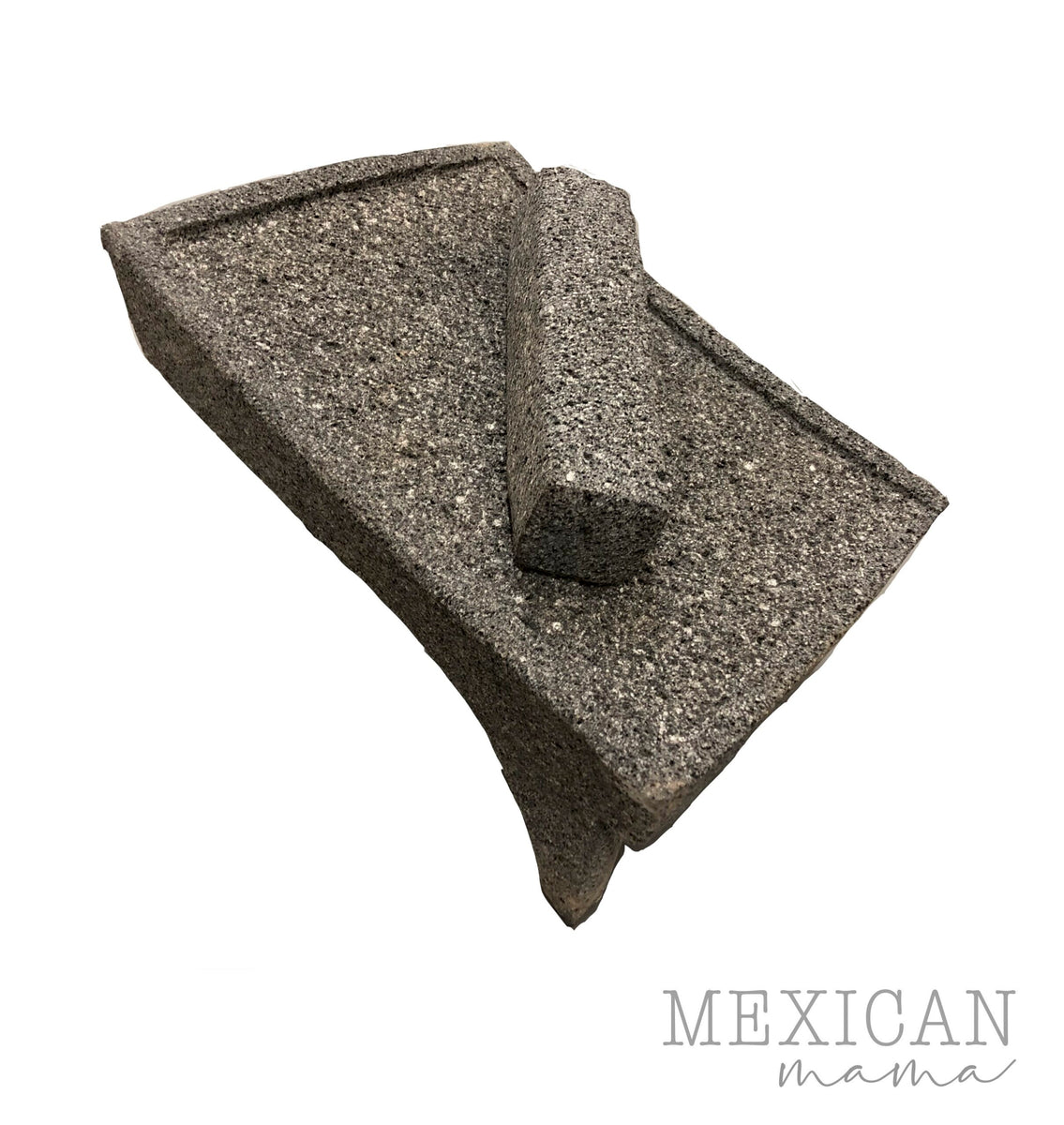 Traditional Volcanic Stone Metate de Piedra – Mexican Mama